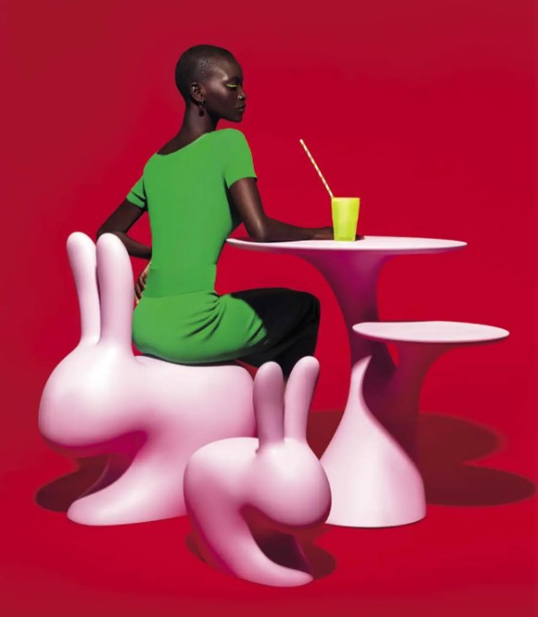 Love-it - Qeeboo Rabbit Tree Table