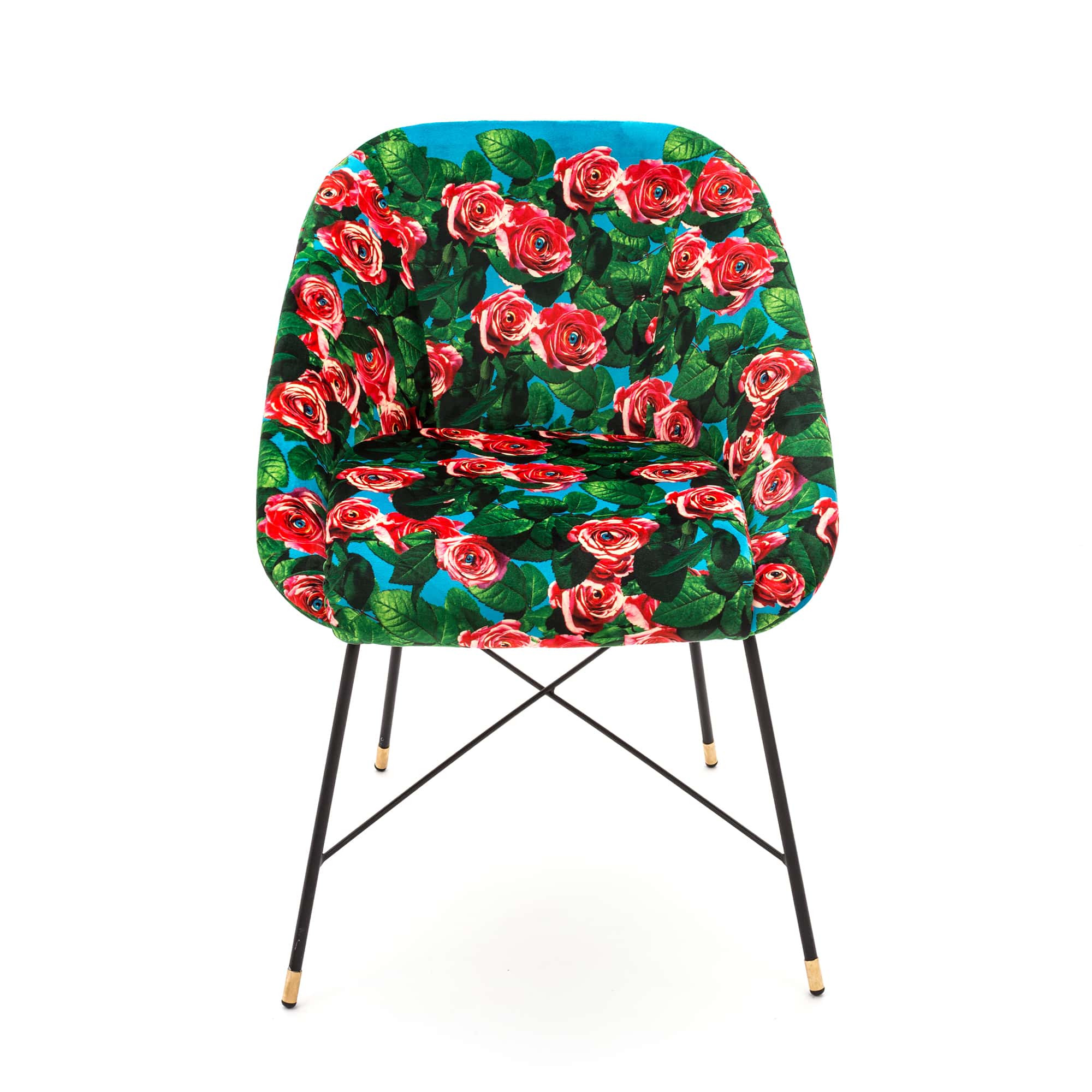 Love-it - Seletti Toiletpaper Padded Chair Roses